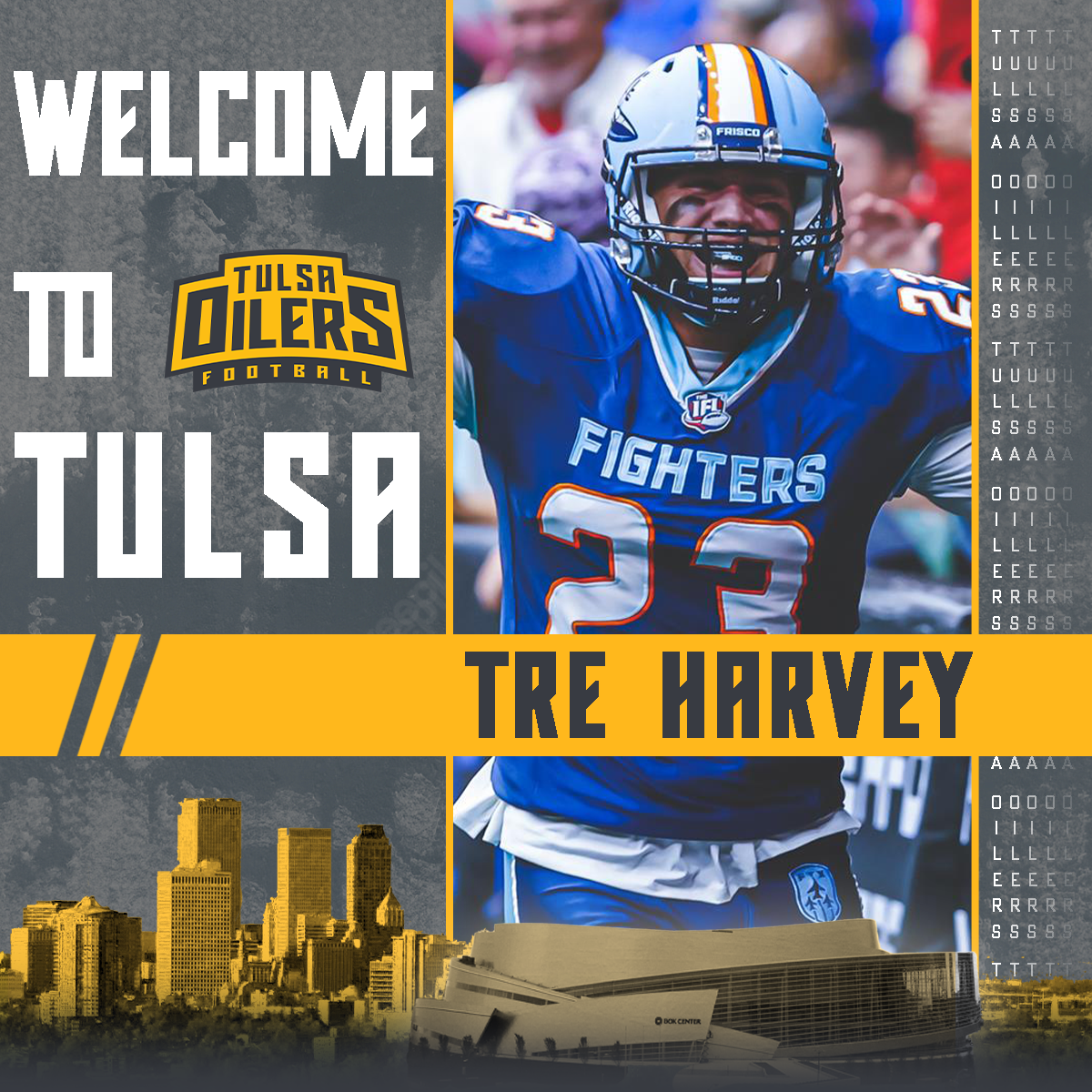 TULSA NATIVE TRE HARVEY SIGNS WITH THE OILERS – Tulsa Indoor Football